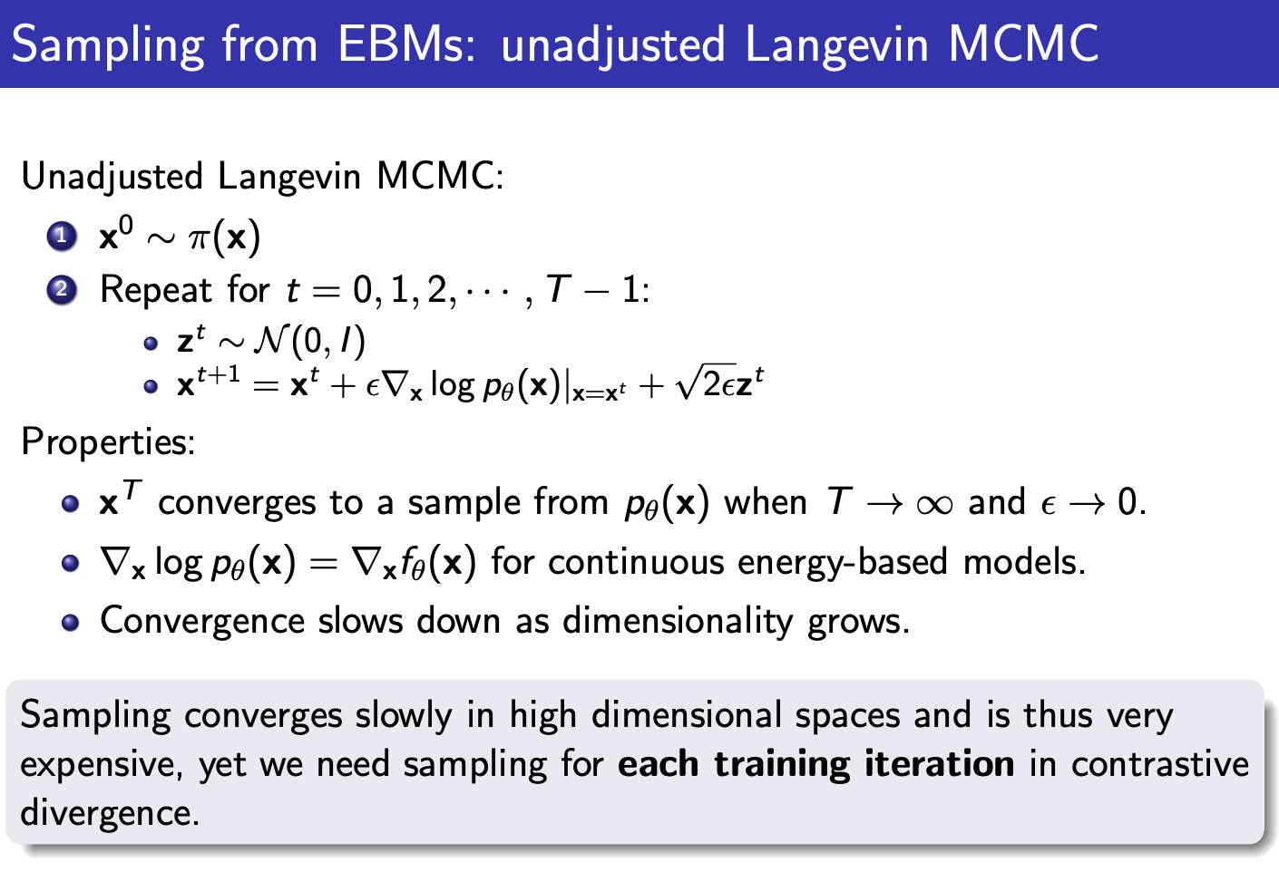 [Generative Artificial Intelligence] Energy Based Models – 2 - Doing